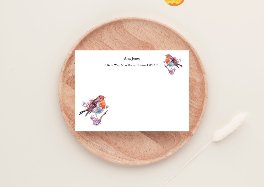 Watercolour A6 Flat Notelets, Personalised Flat A6 Note Cards ...