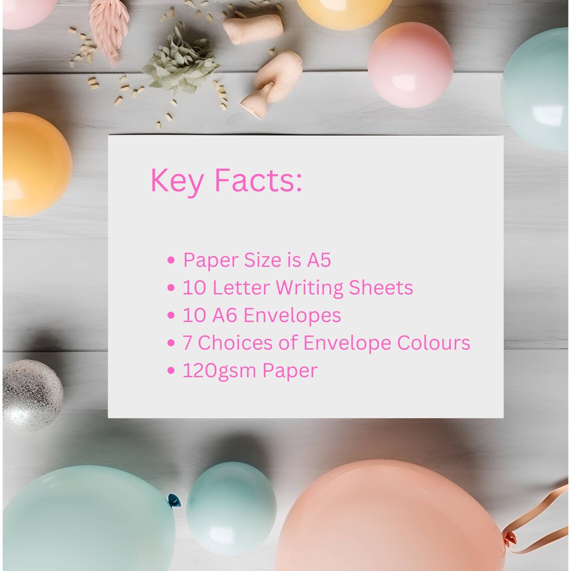 Children's Writing Paper, Cute Animal Design Stationery for Kids ...