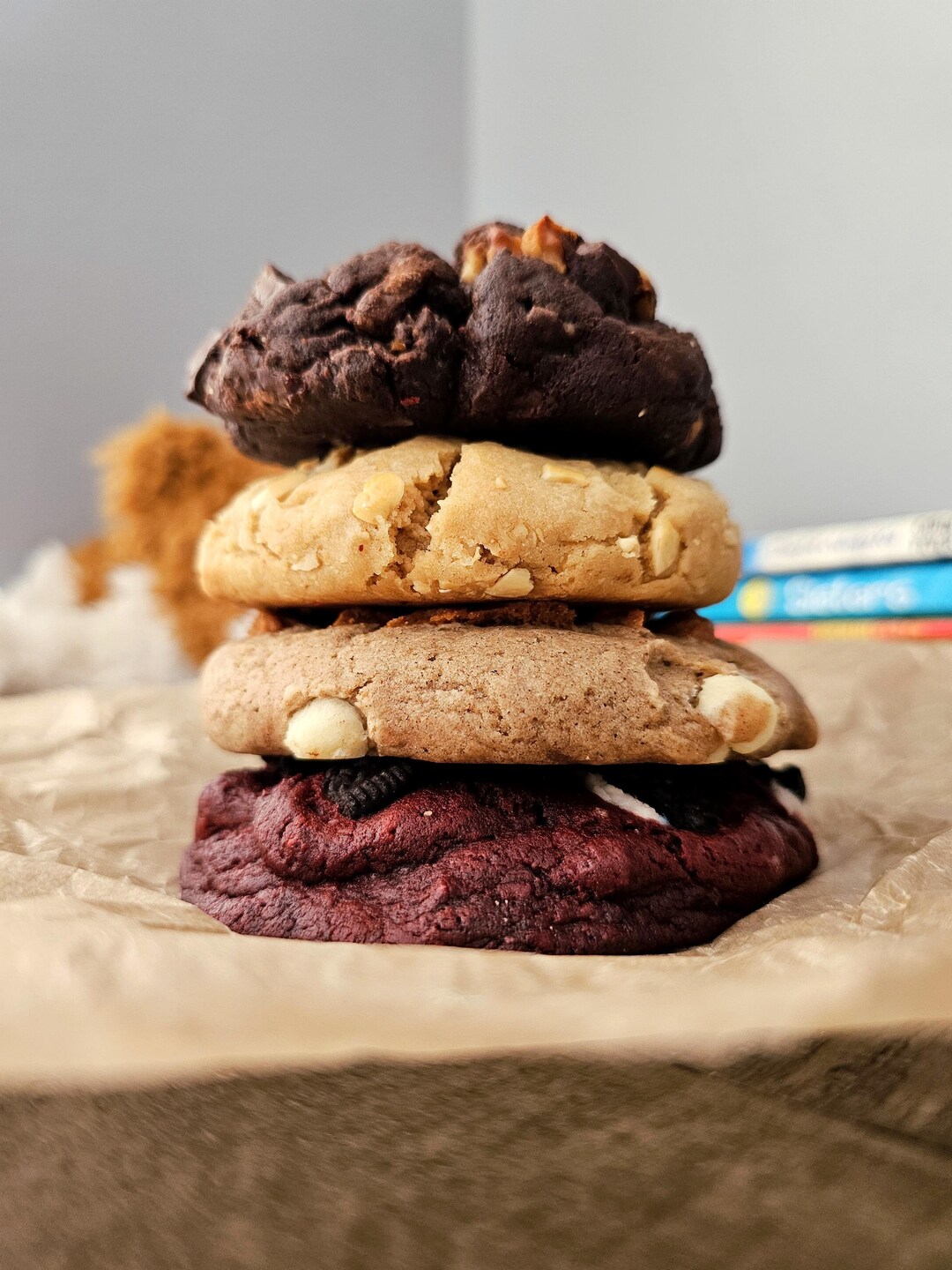 The Deluxe Cookie Edit Giant Vegan New York-style Cookies, Holiday ...