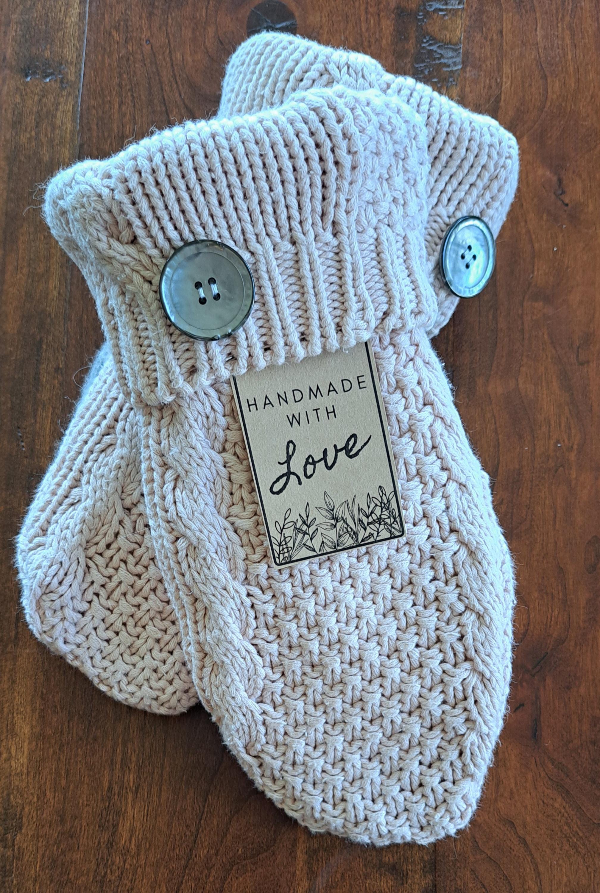Vermont Made "bernie Mittens" - Upcycled Sweater Mittens Pale Pink ...