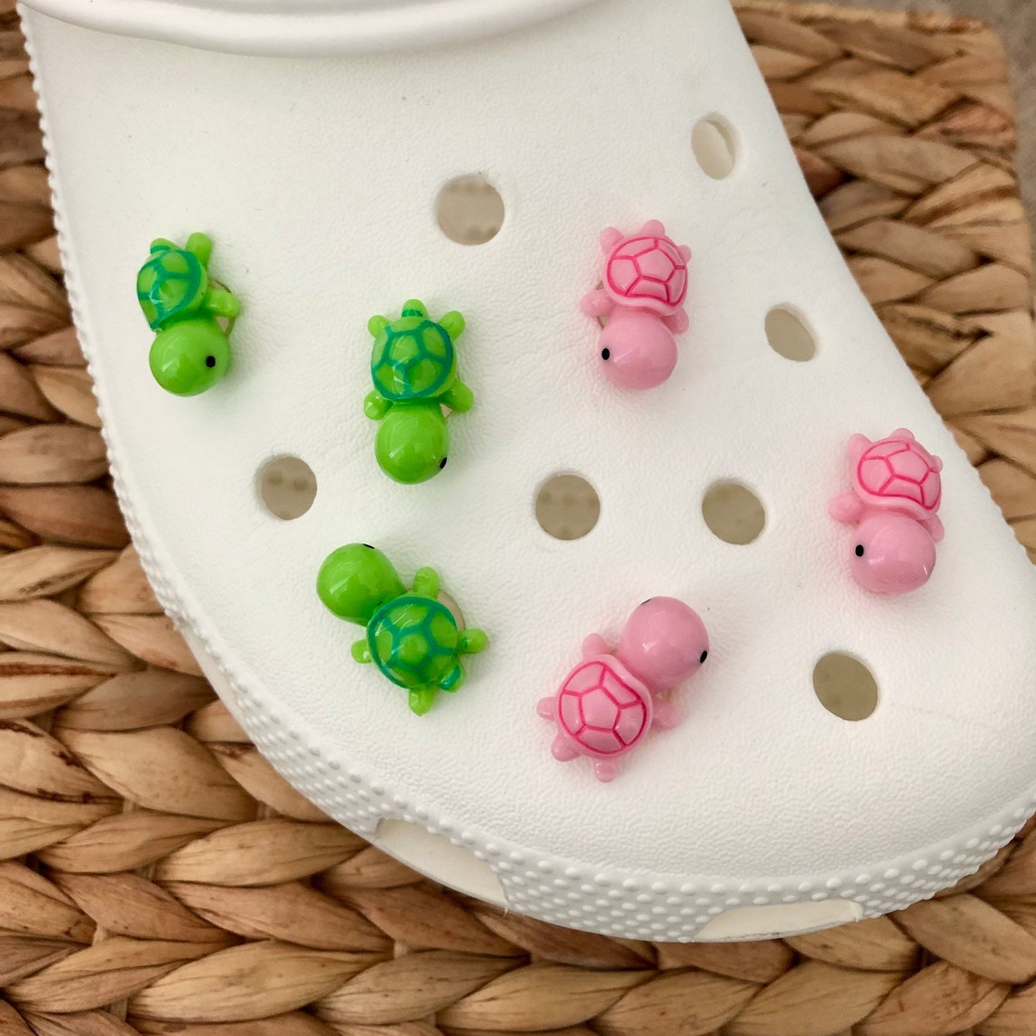 Baby Turtle Croc Charm - Etsy UK