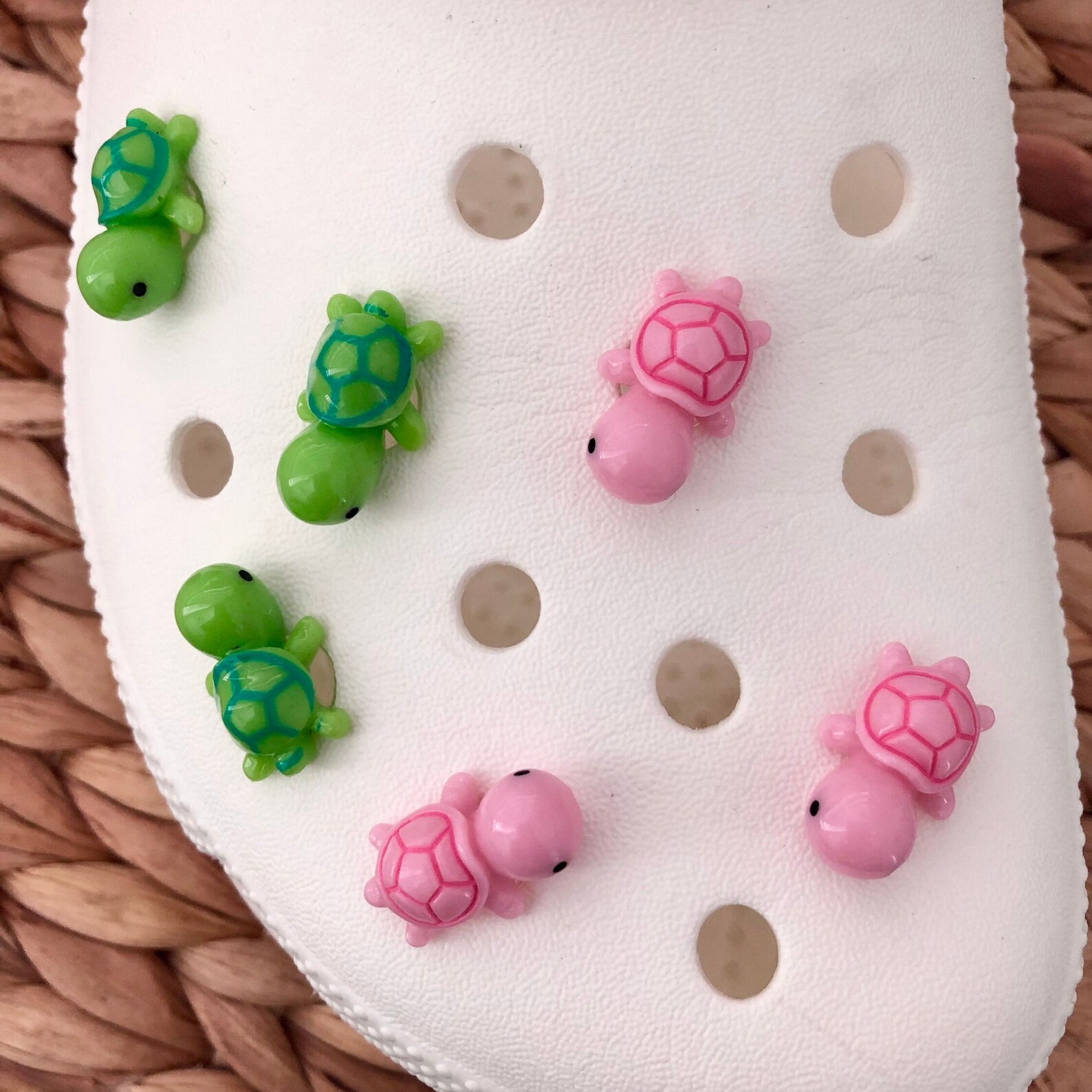 Baby Turtle Croc Charm - Etsy UK