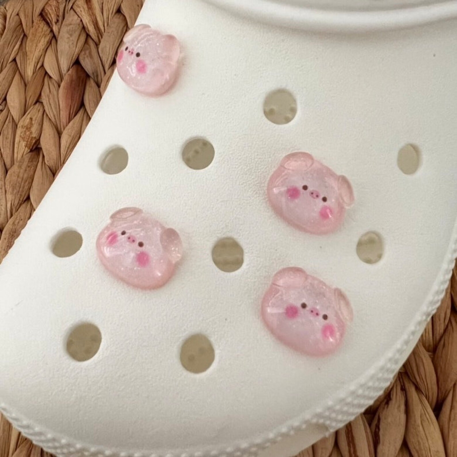 Bubble Piggy Croc Charm - Etsy