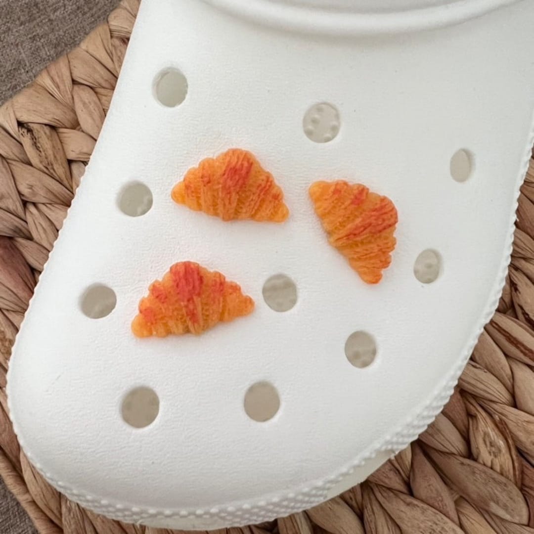 Croissant Croc Charm - Etsy