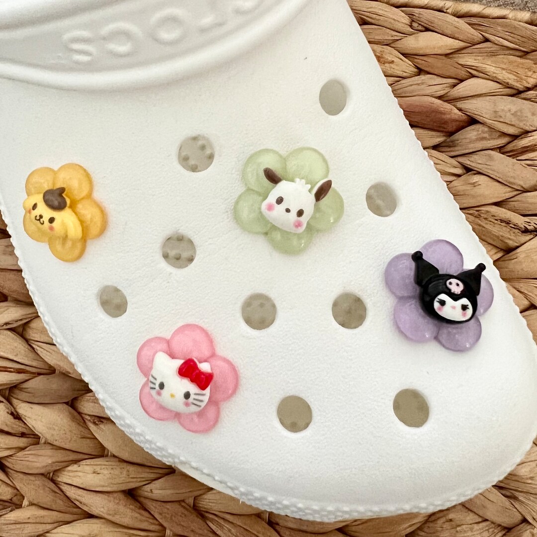 Kawaii Flower Cuties Croc Charms - Etsy