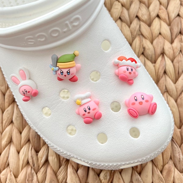 Kirby Croc Jibbitz - Etsy UK
