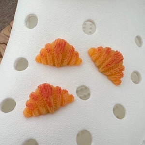 Croissant Croc Charm - Etsy