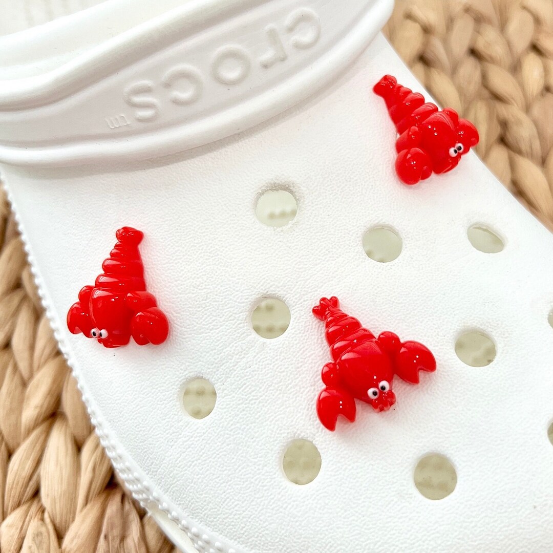 Red Lobster Croc Charms - Etsy