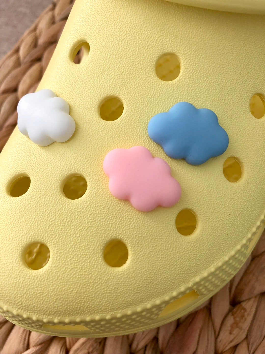 Pastel Puffy Clouds Croc Charms - Etsy