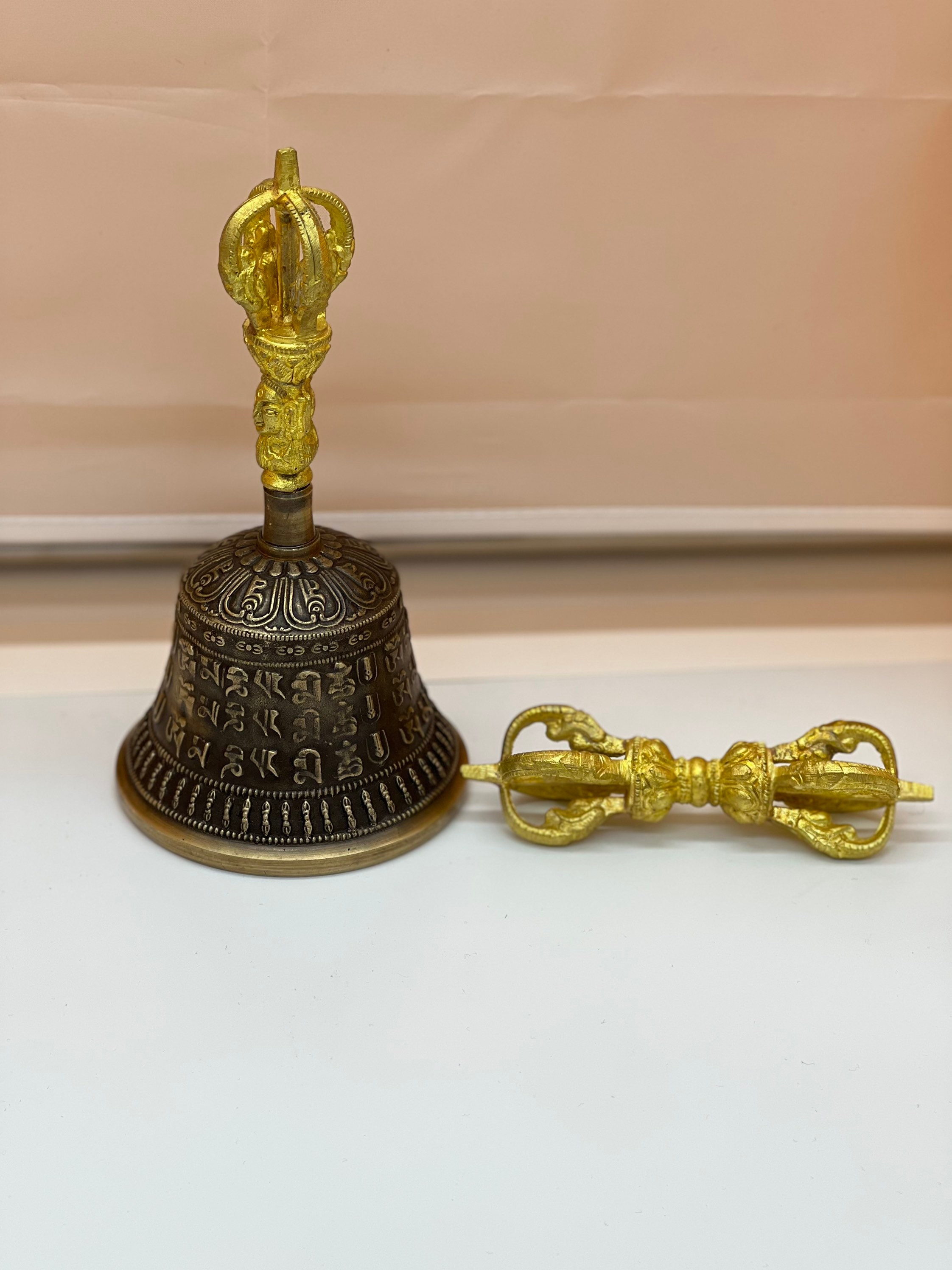 Dorje scepter and Dril-bu bell Beautifully Hand Crafted - Etsy