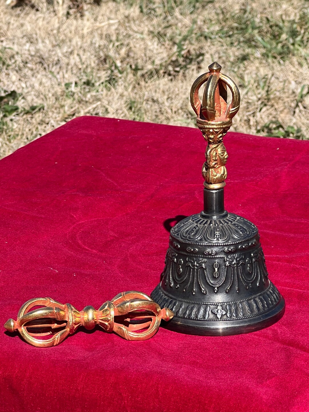 Dorje scepter and Dril-bu bell Beautifully Hand Crafted - Etsy