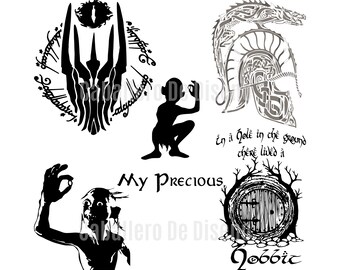 Gollum Svg Png Pdf - Etsy