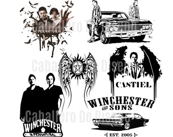 Dean Winchester Png - Etsy
