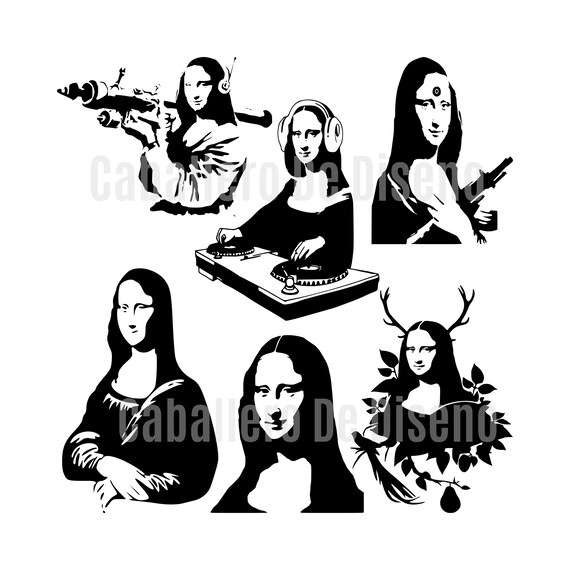 Mona Lisa Svg