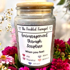 Scripture Jar Bible Verses for Emotions Read Me When Jar Christian Gift ...