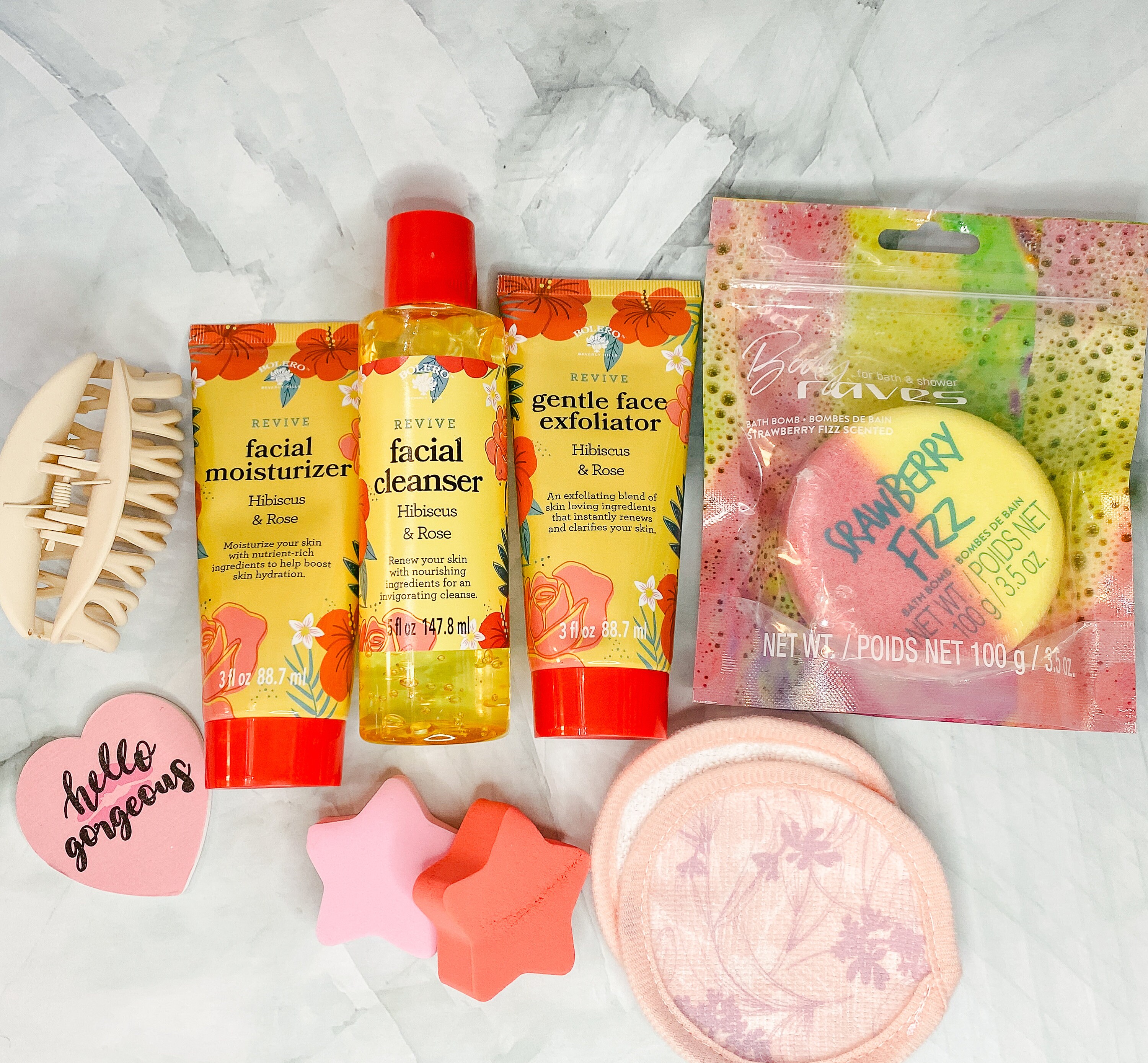 Teen Gift Set Tween Birthday Present Girls Spa Care Package Canvas Tote ...