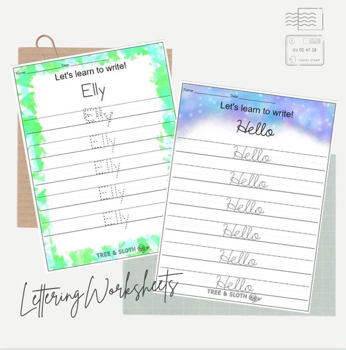 Custom Name Tracing Worksheet, Cursive Writing Practice (PDF Download ...