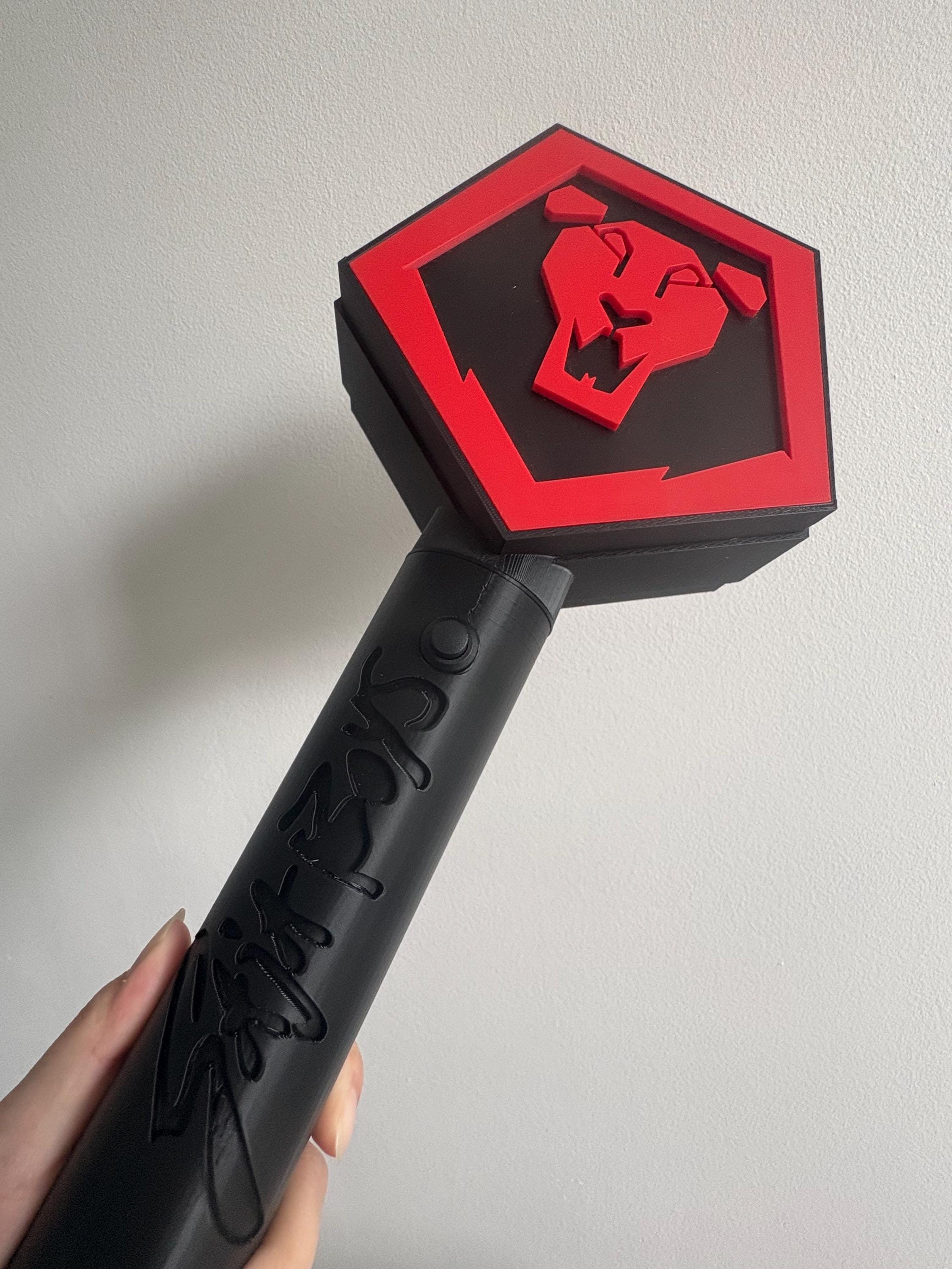 XL Saja Boys Lightstick – 14.25” Fan Made LED | 3D Printed Kpop Concert ...