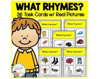 CVC Words Matching Task Cards-phonics Autism & SPED Resources - Etsy
