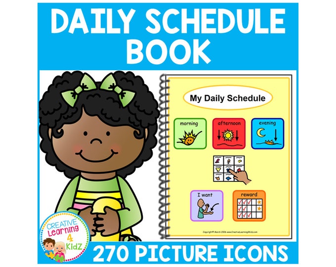 Boardmaker Daily Schedule PEC Board - Etsy Canada