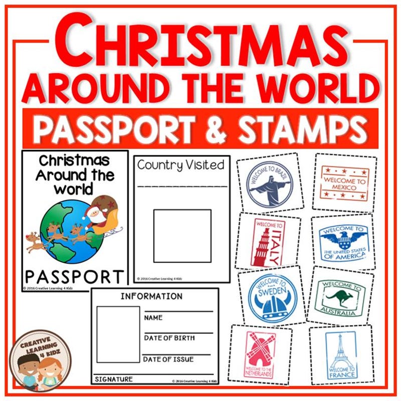 School Passport Activity - Etsy