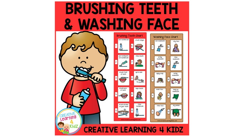 Hygiene Charts Bundle Daily Living Skills - Etsy