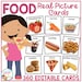 Food Cards 360 Real Pictures (editable) Flashcards PCS - Etsy