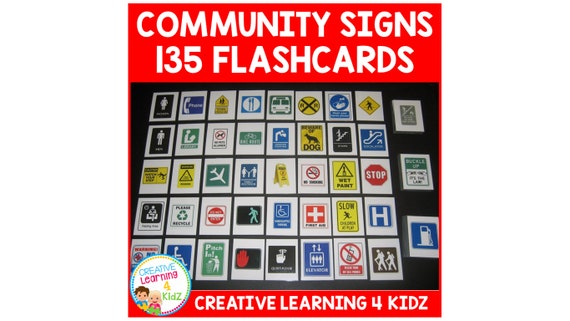 Community Safety Signs And Symbols