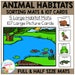 Animal Habitats Sorting Mats - Etsy