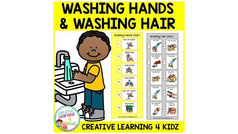 Hygiene Charts Bundle Daily Living Skills - Etsy