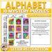Back to School Alphabet Matching Mystery Puzzles Letter Recognition - Etsy