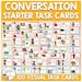 Conversation Starters Visual Task Cards Social Skills - Etsy