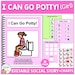 Social Story I Can Go Potty! Girl Book (editable) Toilet Training ...