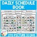 Daily Schedule Book 270 Picture Icons Autism Boardmaker PCS - Etsy Canada