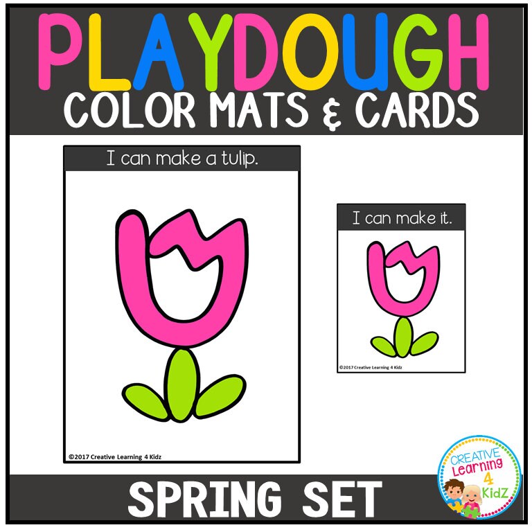 Playdough Mats & Visual Cards: Seasons Bundle - Etsy Canada