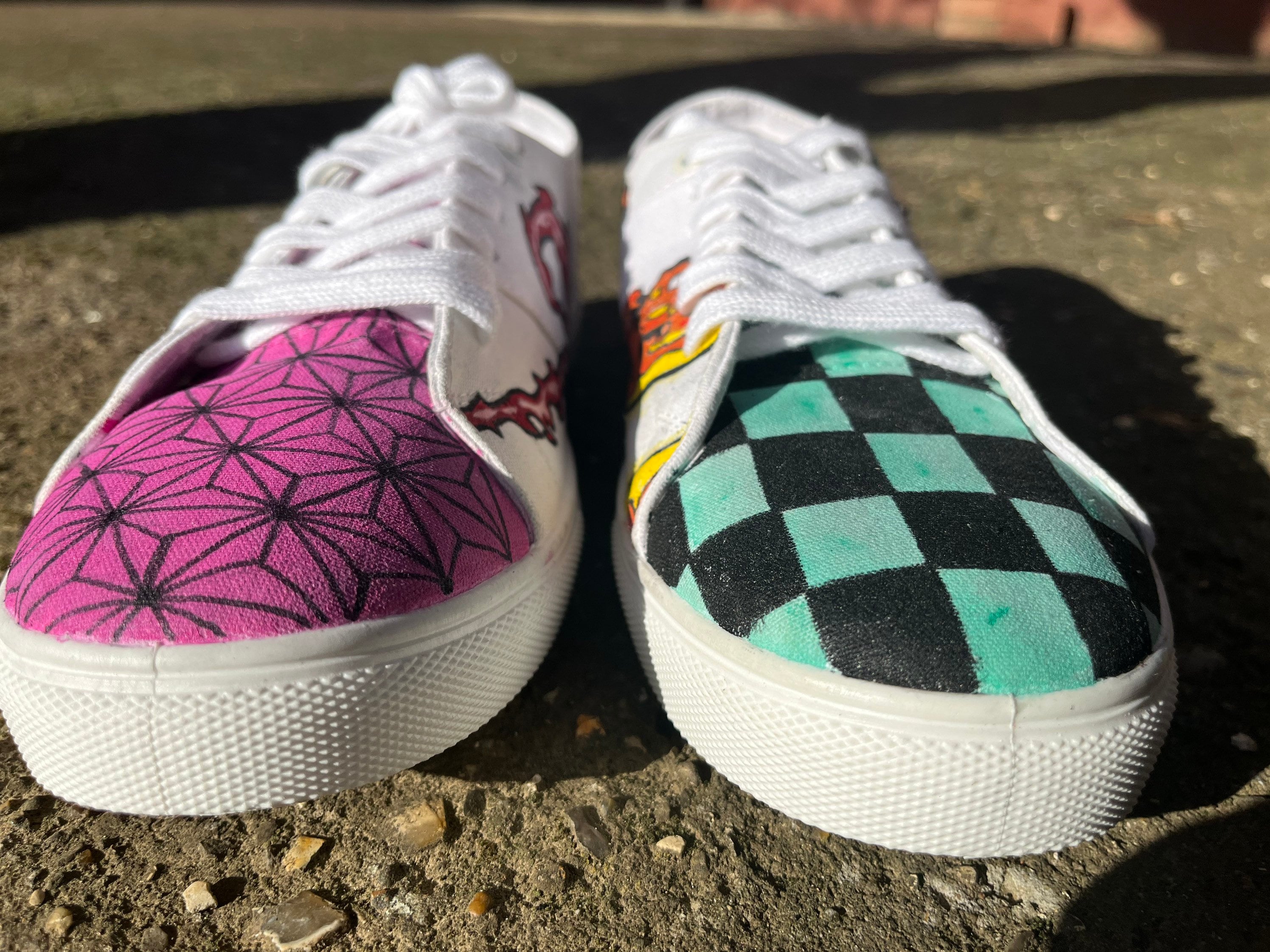 Demon Slayer Edition Tanjiro X Nezuko Custom Levis. - Etsy Canada