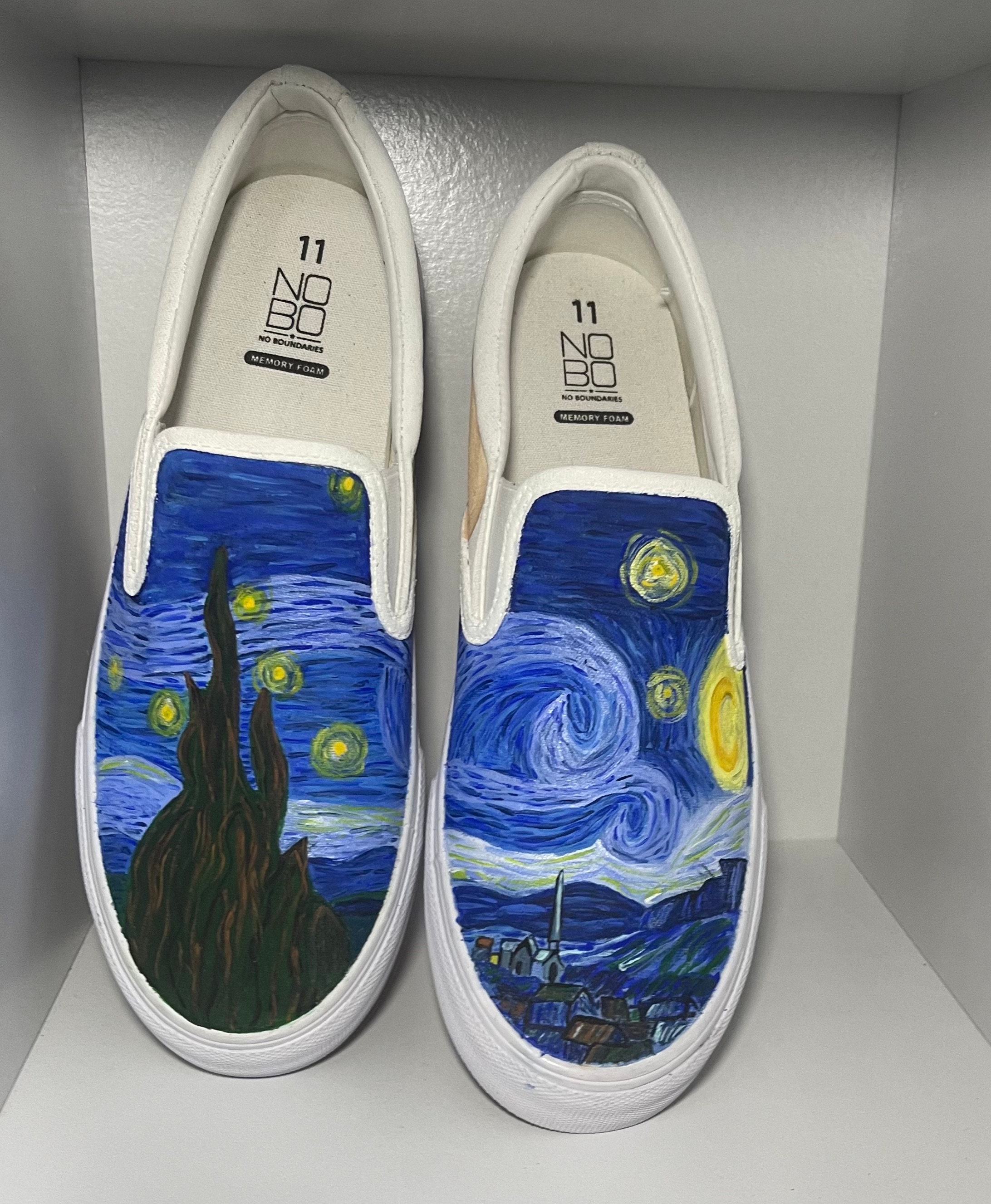 Starry Night Shoes - Etsy