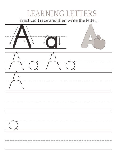 500+ Pages of Letter Worksheets, Handwriting Worksheets, Number ...