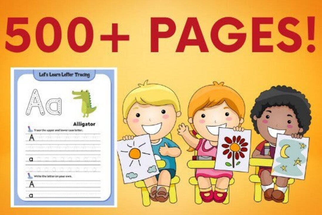 500+ Pages of Letter Worksheets, Handwriting Worksheets, Number ...