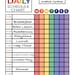 Daily Schedule Chart | PRINTABLE | Homeschool Chart | Organization for ...