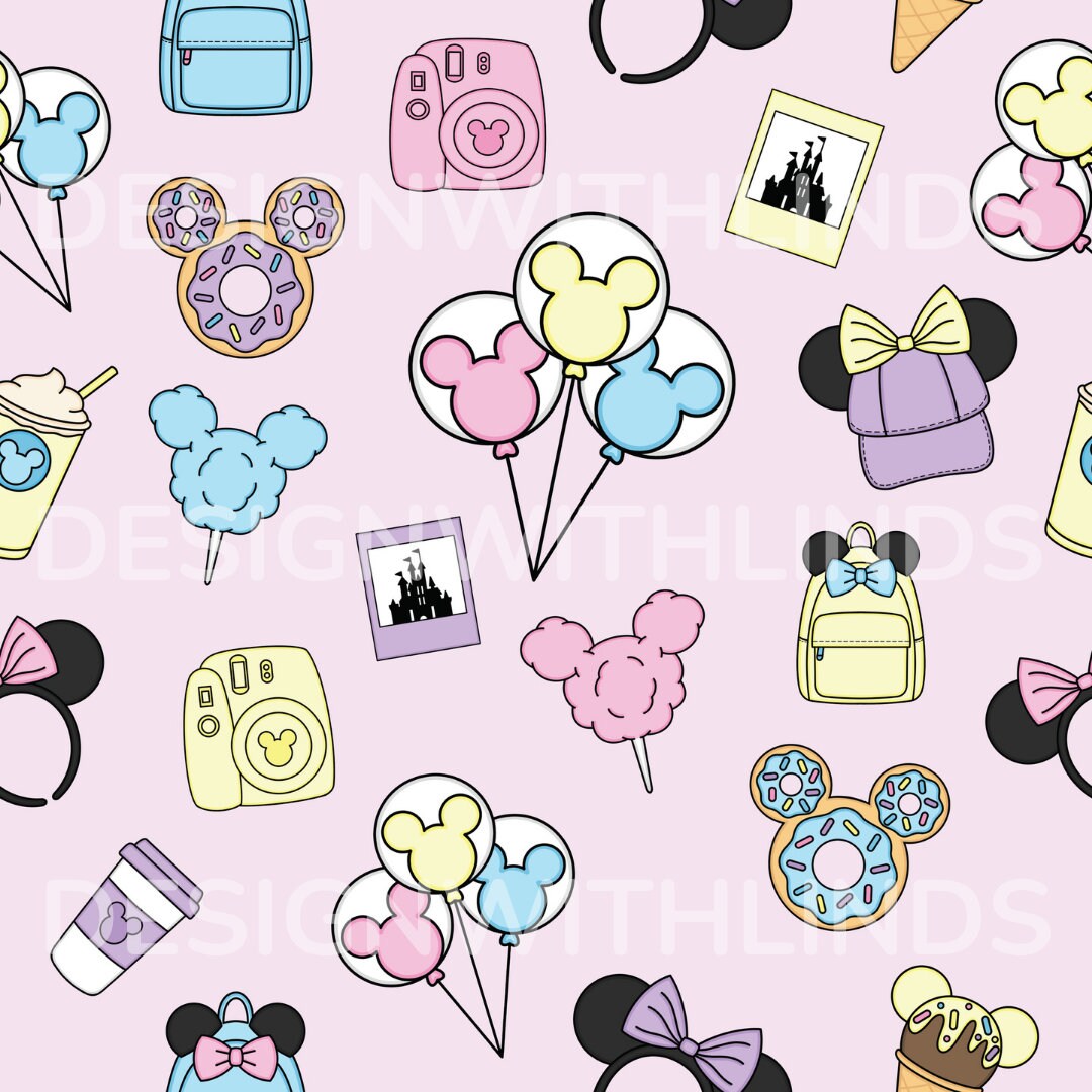 Digital Seamless JPEG File Pattern Magical Day - Etsy