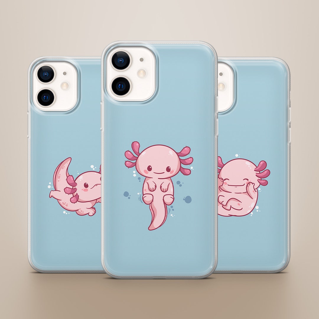 Axolotl Phone Case Cute Axolotl Cover Fit for iPhone 15 14 13 - Etsy