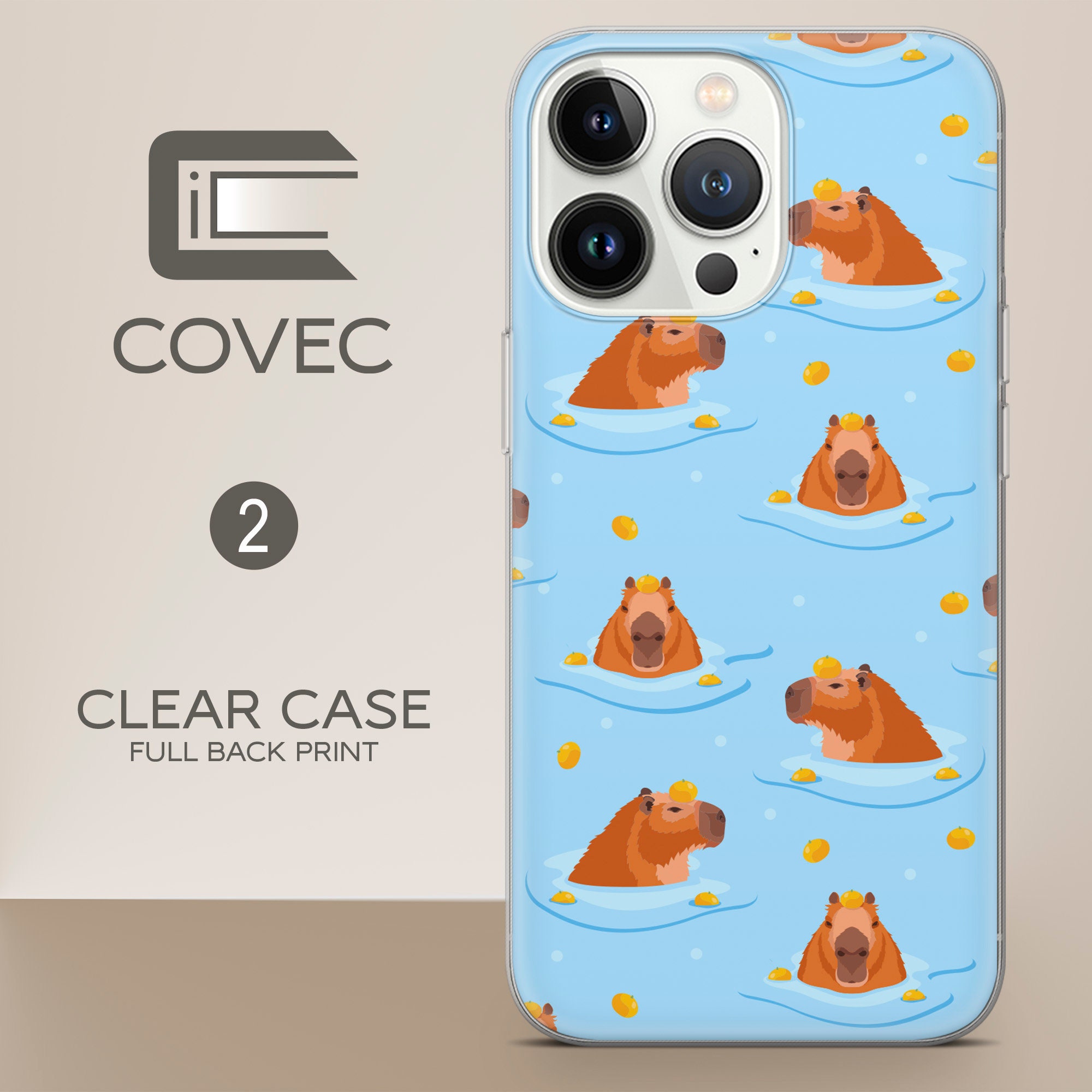 Capybara Handytasche niedliche Capybara Handyhülle passend für - Etsy.de