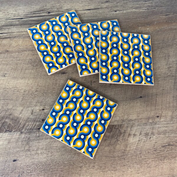 70s Coasters - Etsy