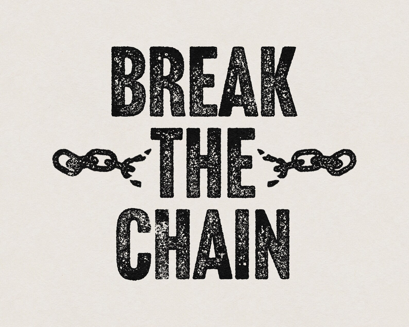 Break the Chain for Freedom Juneteenth Statement Phrase and Saying for ...