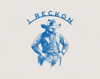 Howdy Blue Rope Png Svg Retro Country Western Cowboy Phrase and Saying ...