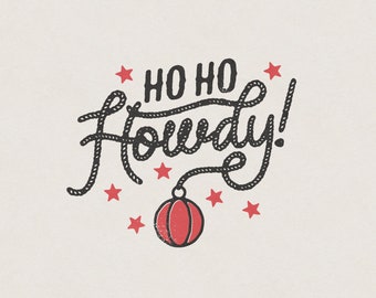 Howdy Blue Rope Png Svg * Retro Country Western Cowboy Phrase and ...