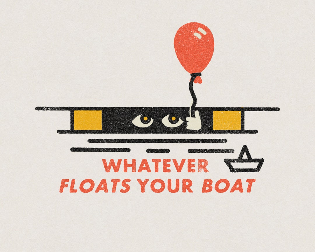Whatever Floats Your Boat – It, Pennywise the Clown, Georgie, Red ...