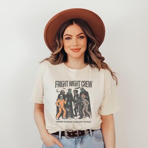 Fright Night Crew Classic Halloween Horror Monsters Funny & Humorous ...