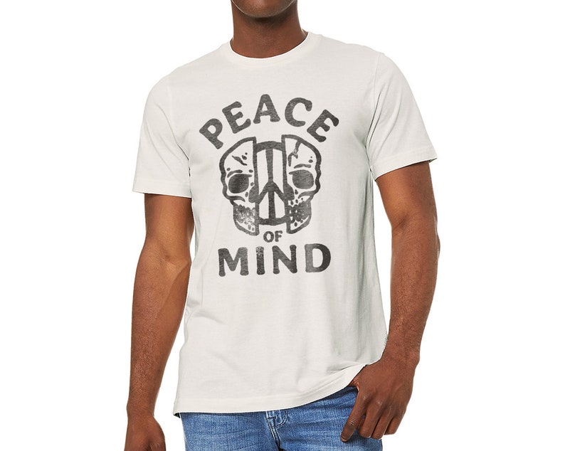Peace of Mind Peace Sign Skull Hippie Transparent PNG Digital Download ...